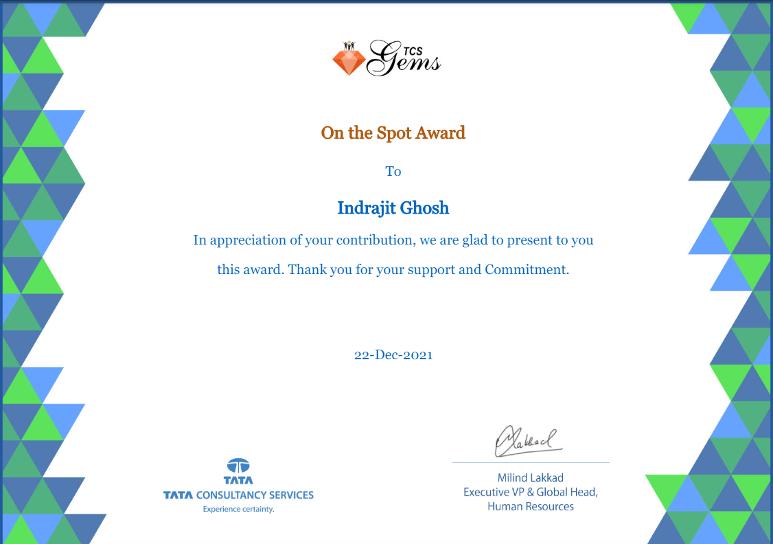 Indrajit's Portfolio